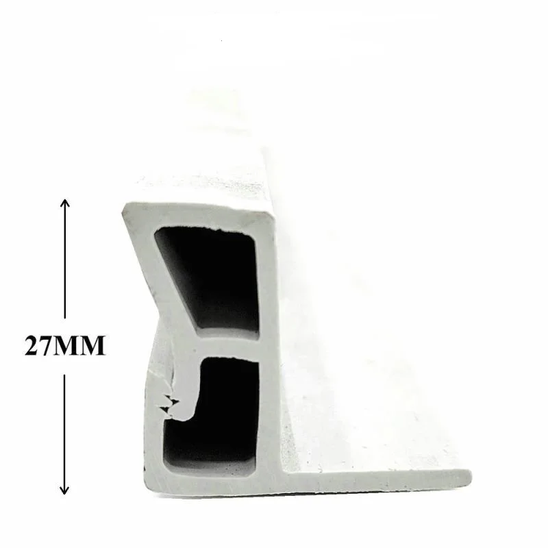 Side Edge Stretched Acoustic Panel 5/8'' 1'' Plastic Fabric Wall Track ...