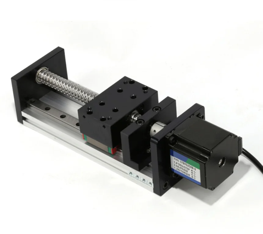 GX80 Ball Screw Linear Guide Slide Module Linear Module with Nema 23 ...