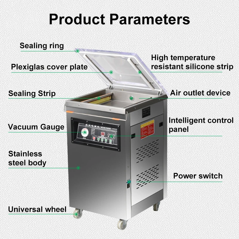 Wholesale Industrial Sealing Cooked Food Meat Seafood Sausages ...
