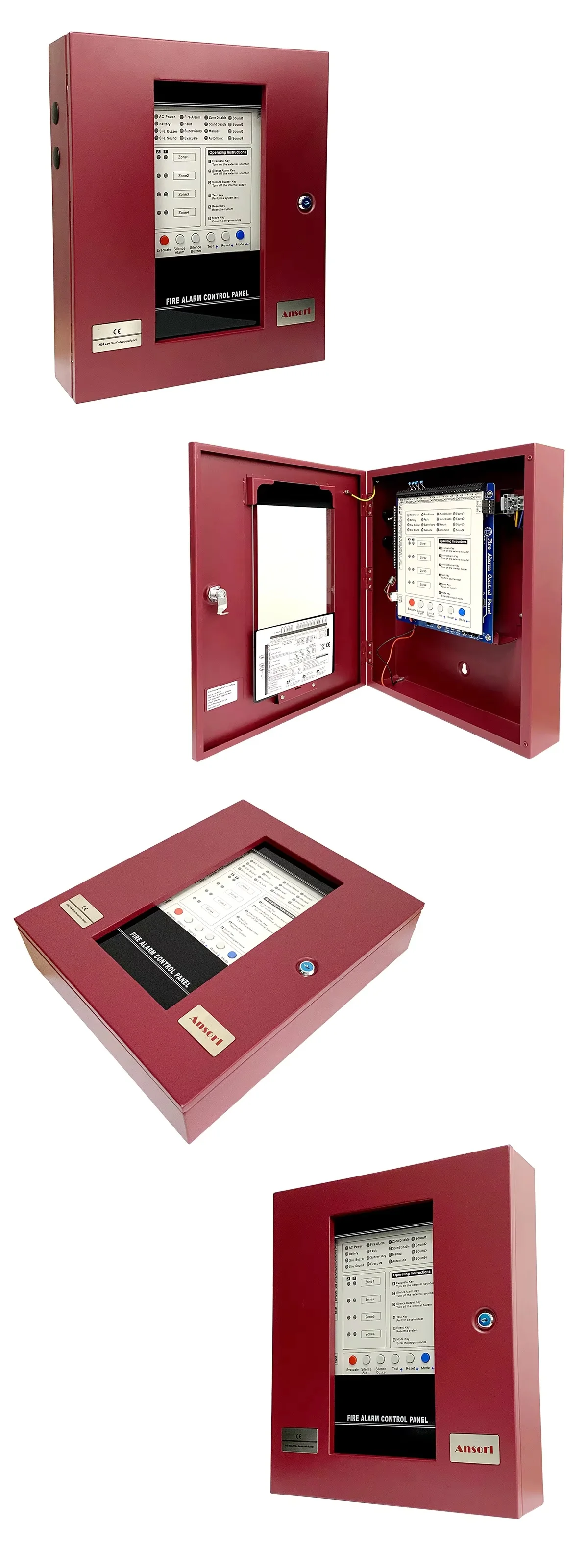 Industrial Fire Alarm Control Panel Fire Panel Interior Fire Resistant ...