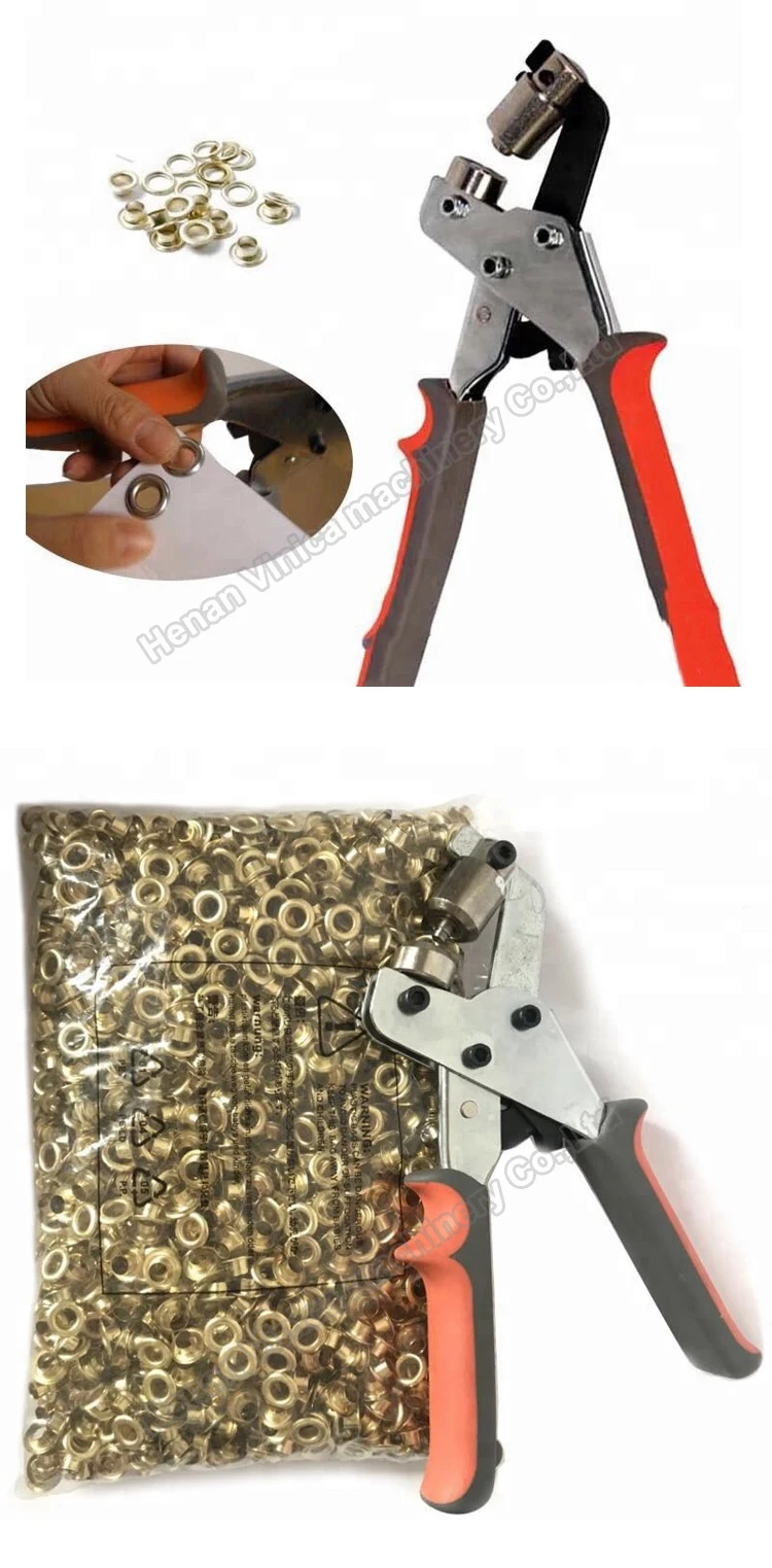 Hand Press Eyelet Machine - Easy Eyelet Punching