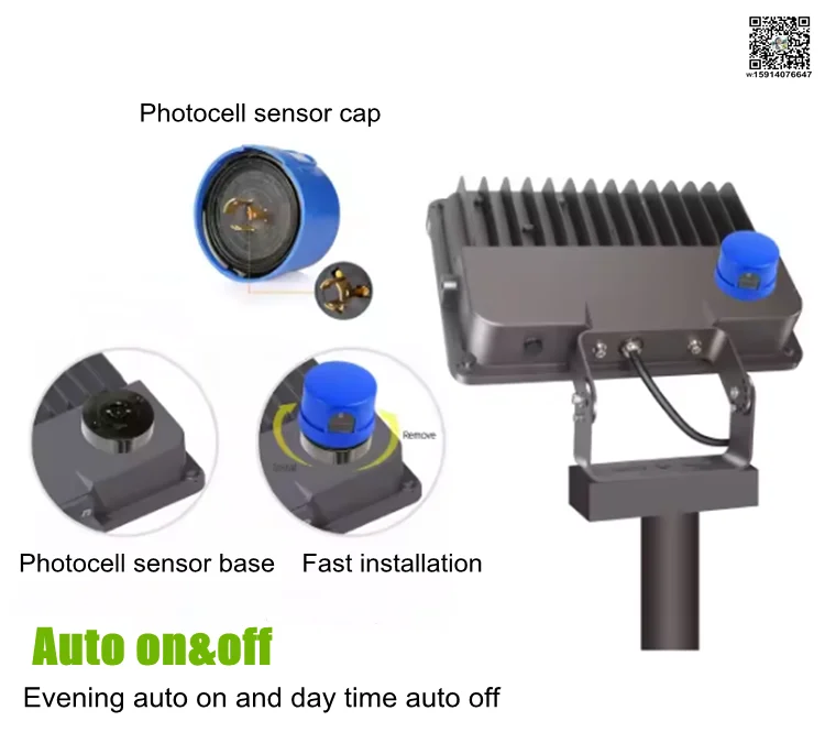 2024 New Lamp Knuckle Trunnion Led Flood Light USA Standard ETL DLC DIM ...