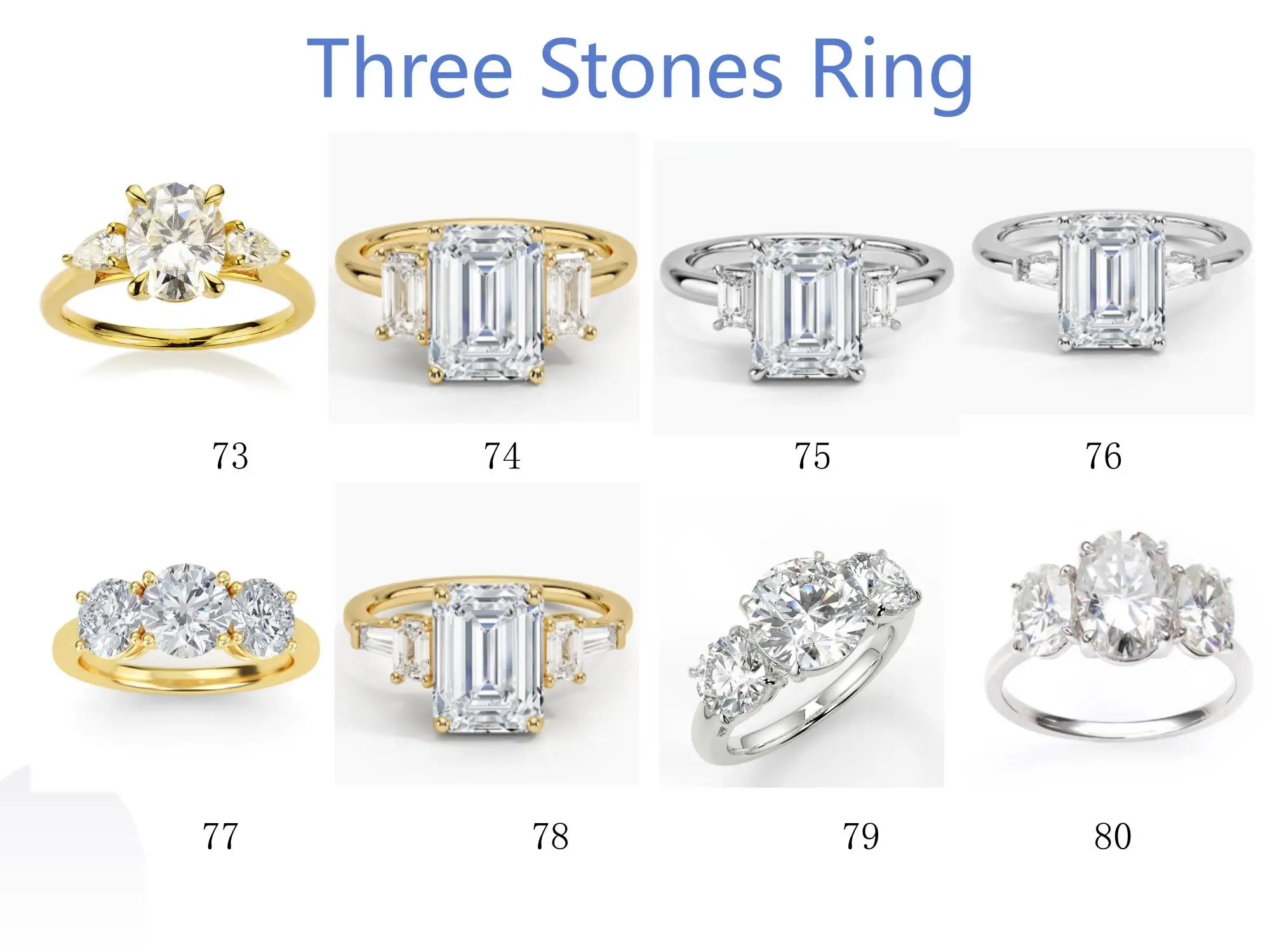 Free Design Custom 10k14k18k Gold Engagement Ring 925 Sterling Silver ...