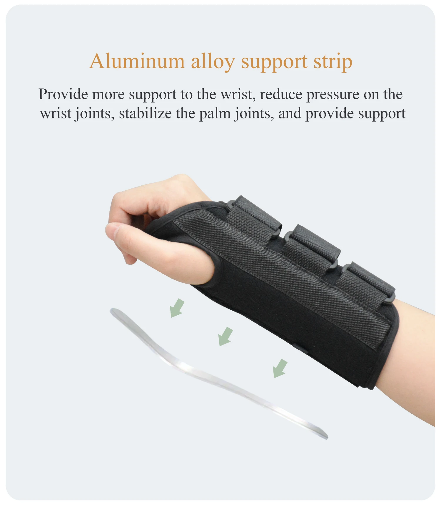 Wrist Joint Fixation Support Strap Splint Medical Carpal Tunnel ...