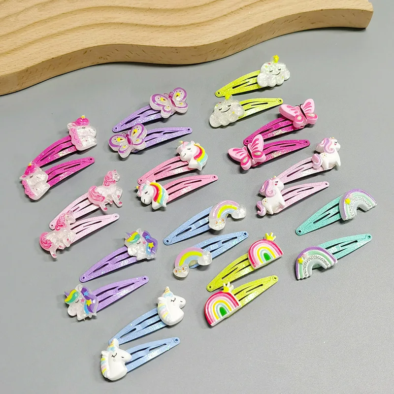 Cartoon Cute Little Animal Girl Super Cute Versatile Children BB Clip ...