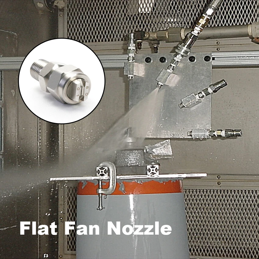 TPU Nozzle Tip, Stainless Steel Unijet Flat Fan Teejet Spray Tip Nozzle ...