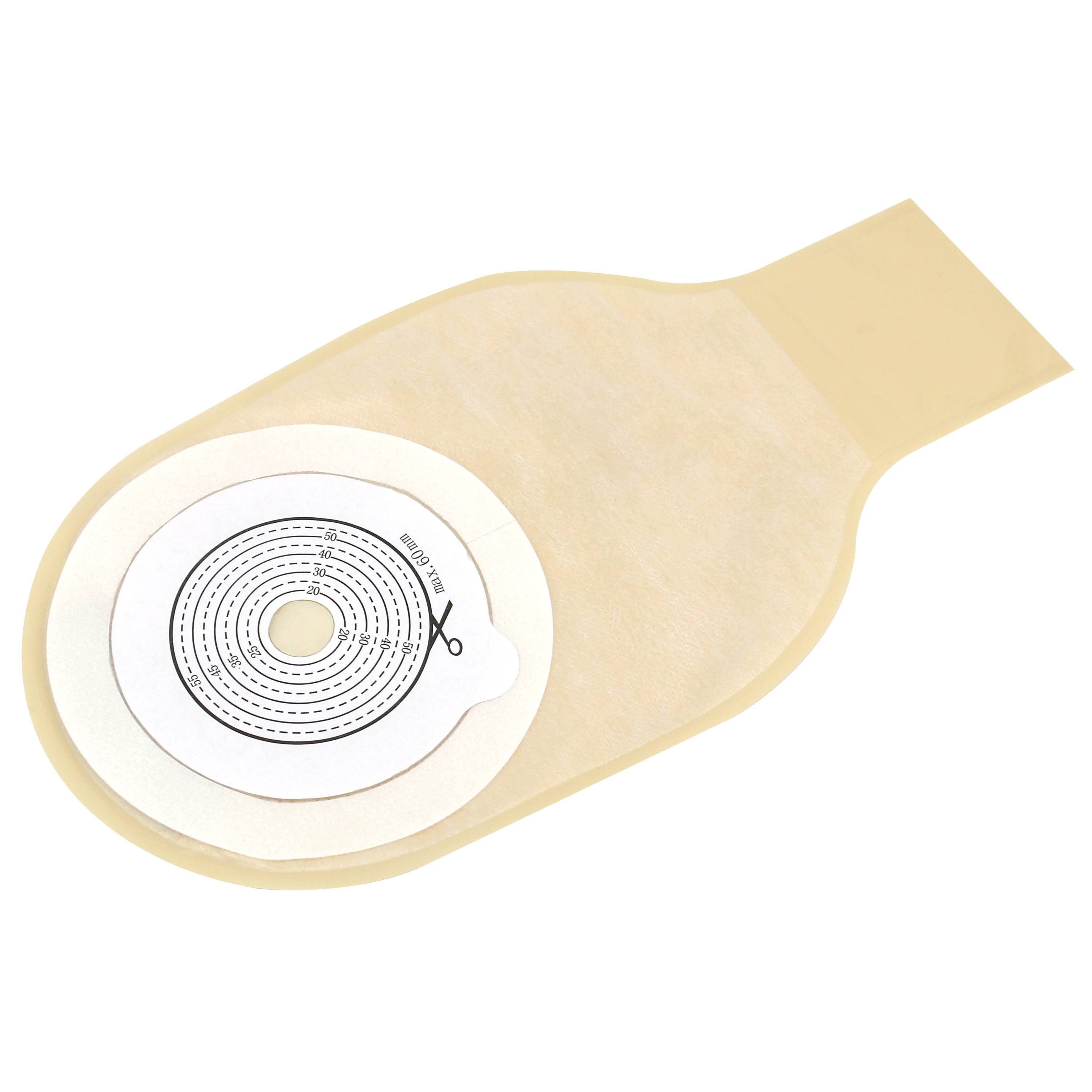 Monolithic Hydrocolloidal Drainage Colostomy Bag - CE Certified