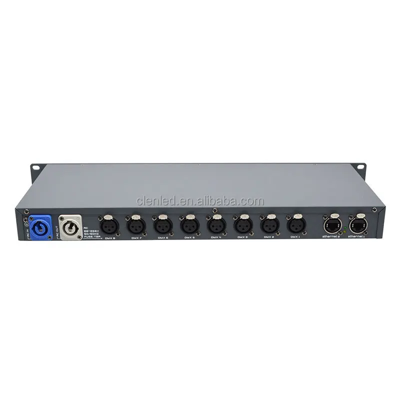 8ports Artnet Dmx Pixel Led Controller Dmx512 Rdm Dj Stage Events Led Light Control Artnet To ...