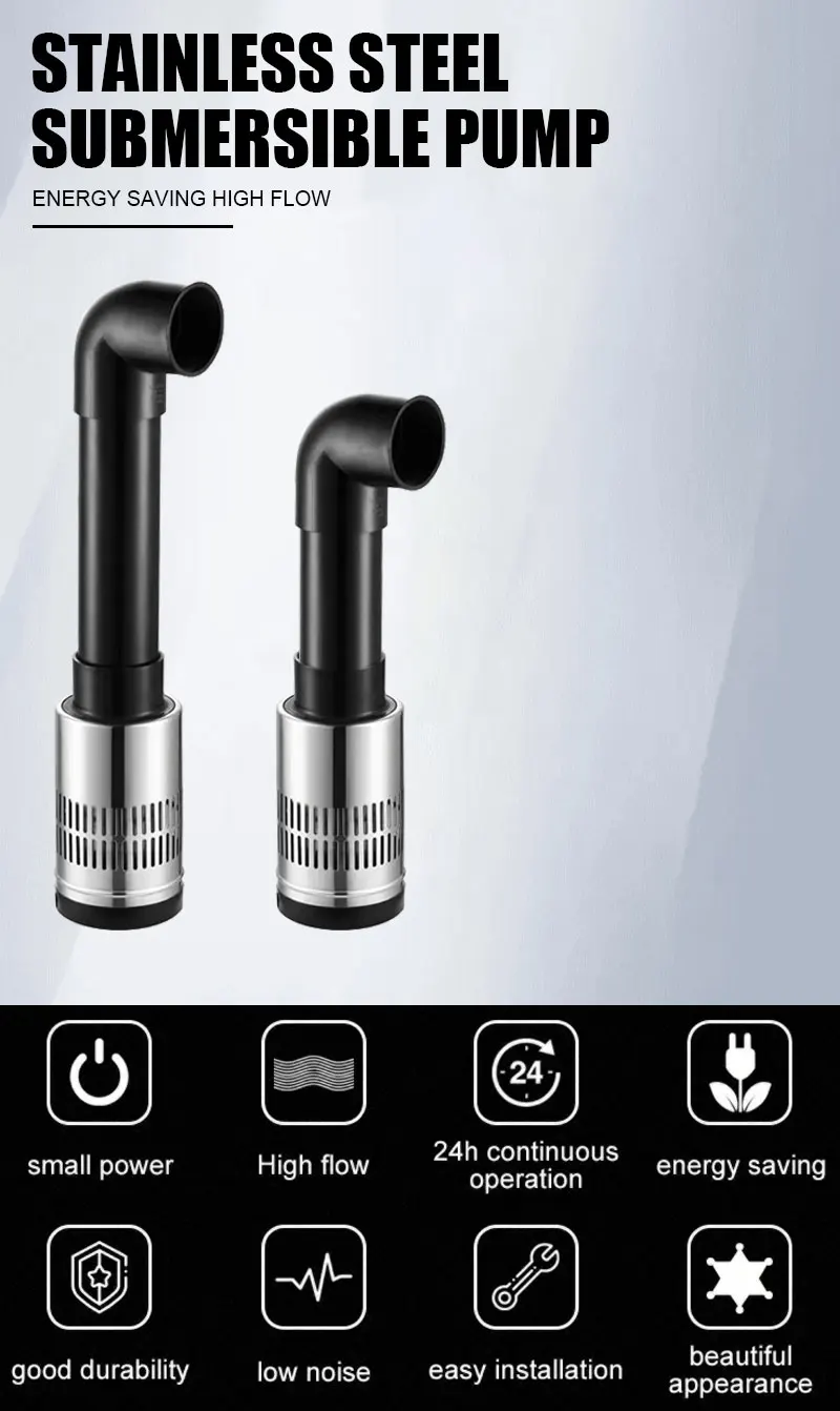 Energy Saving Fish Pond Pusher Circulating Submersible Pump Large Flow ...