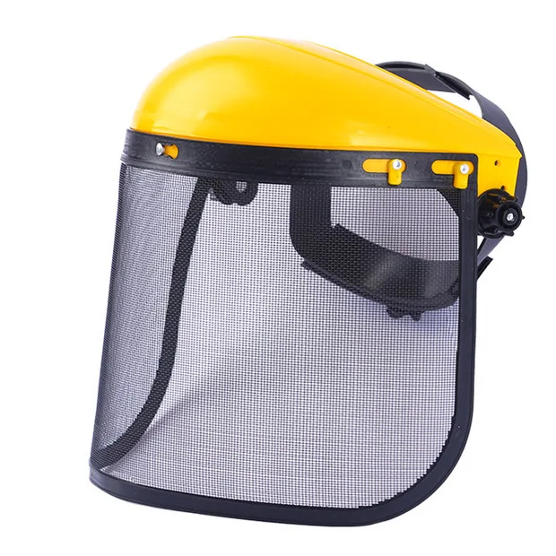 Hi-stay Safety Mesh Face Shield - Protection for Lawn Mowing
