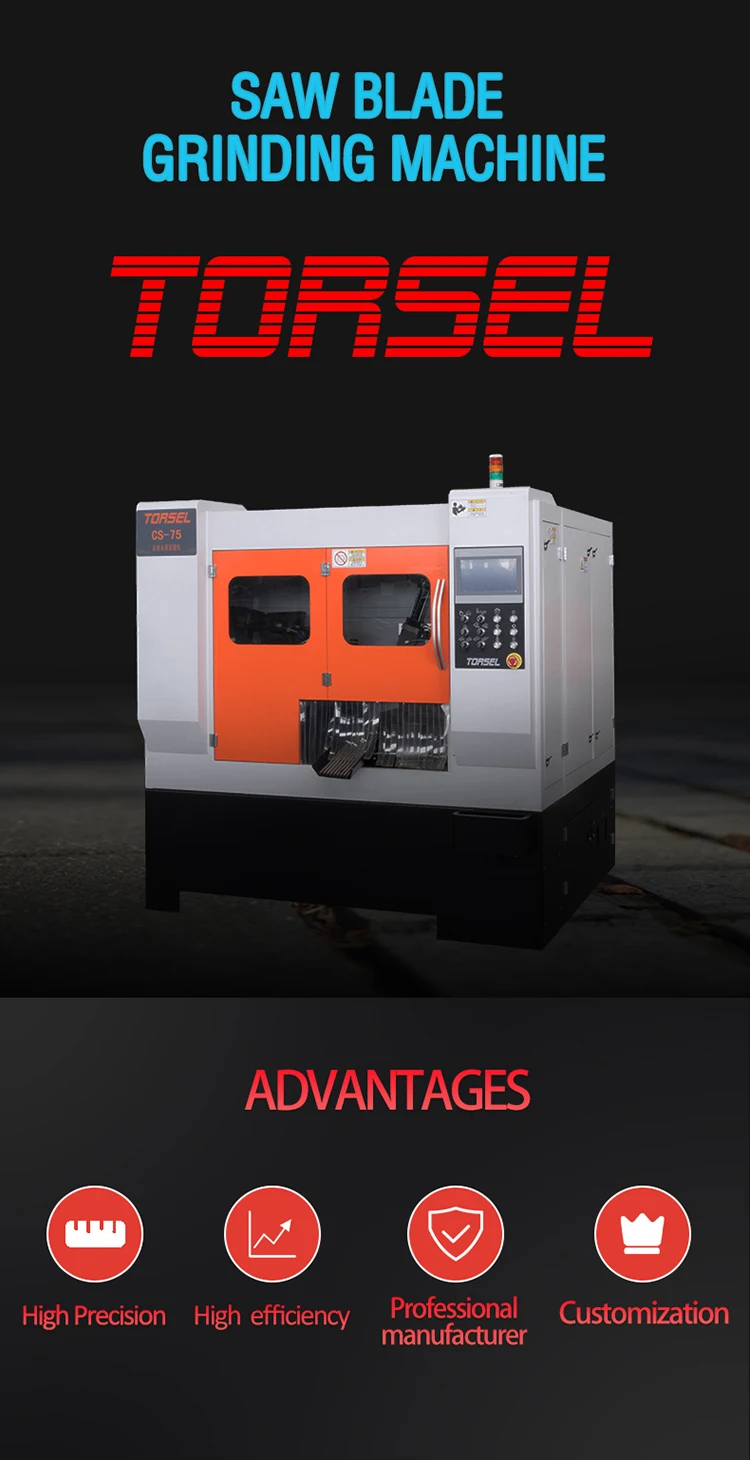 2023 Torsel Band Sawblade Grinder Cnc Grinding Machine For Sharpening ...