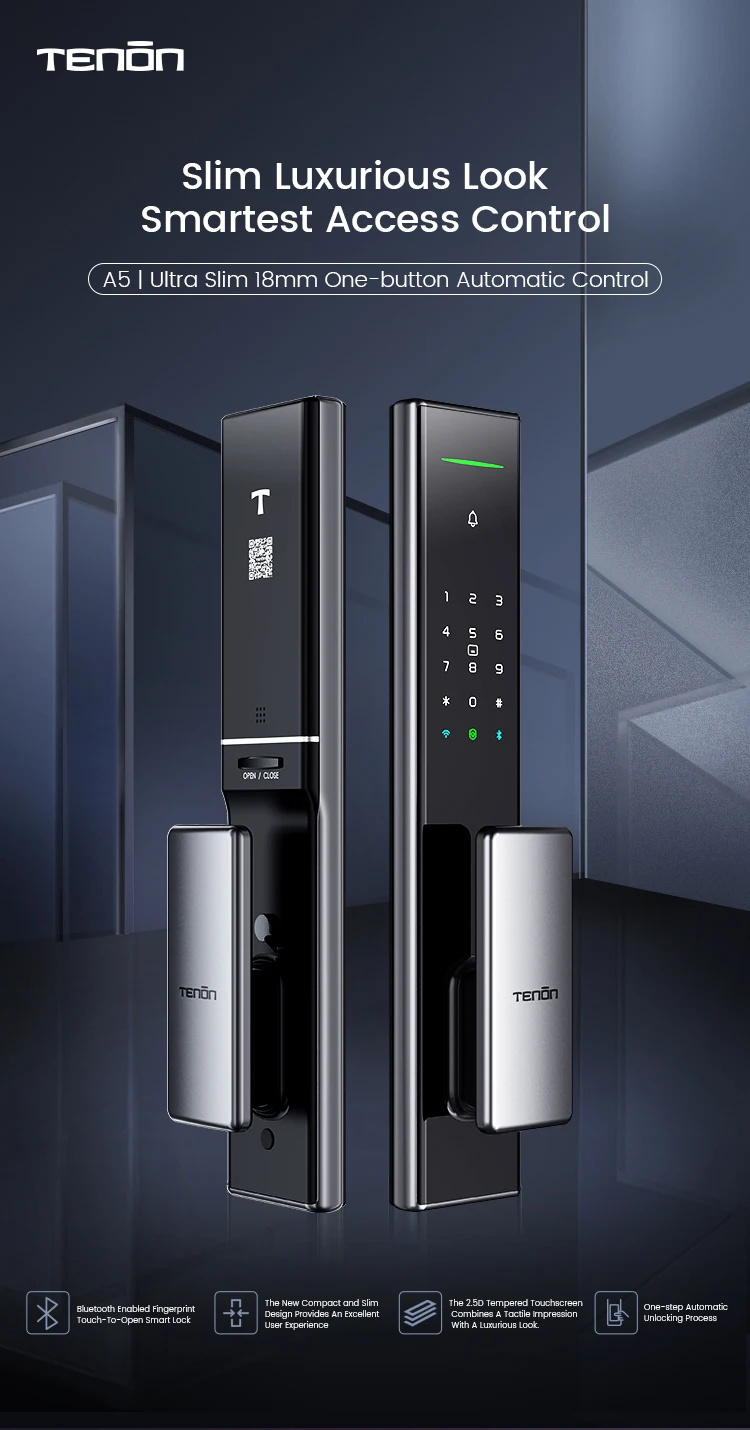 Smart Home System Full Automatic Security Door Lock System Electric ...