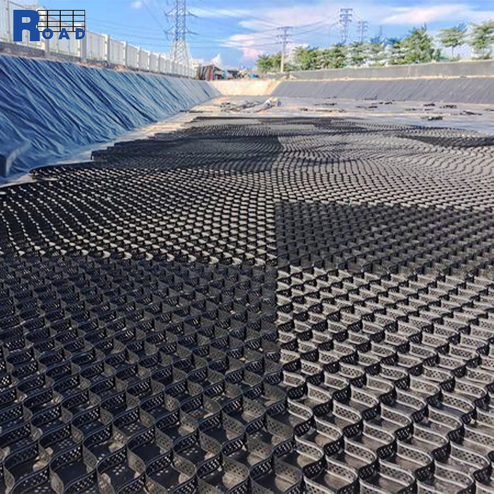 Geocell Gravel100mm 150mm 200mm Cellular Driveway Stabilizer Grid ...