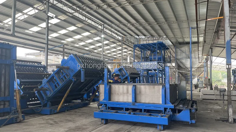 Automatic Lightweight Precast Concrete Wall Panels Line Components ...