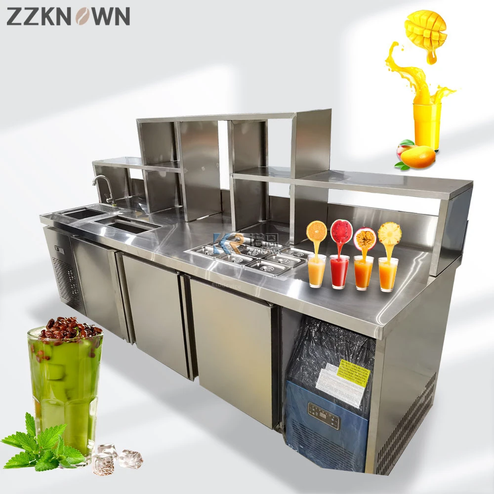 Setup Your Milk Tea Shop with Our Stainless Steel Counter