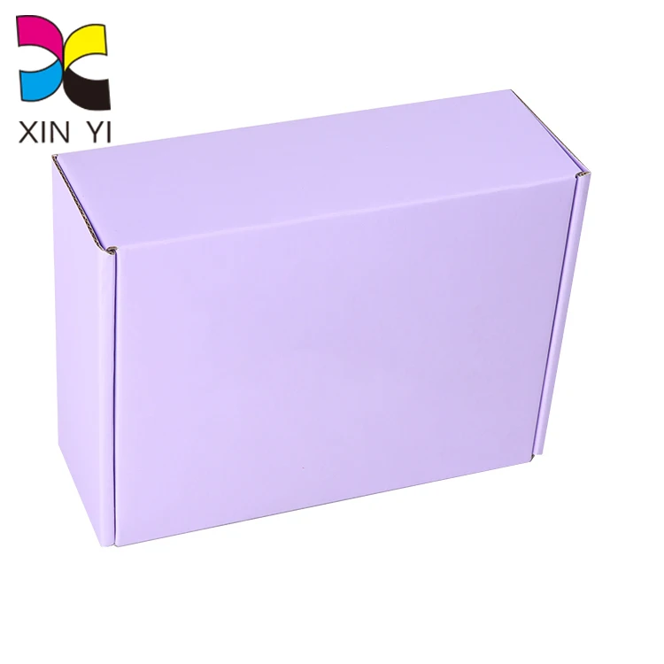 Eco-Friendly Purple Corrugated Mailer Boxes Wholesale Custom Paper ...
