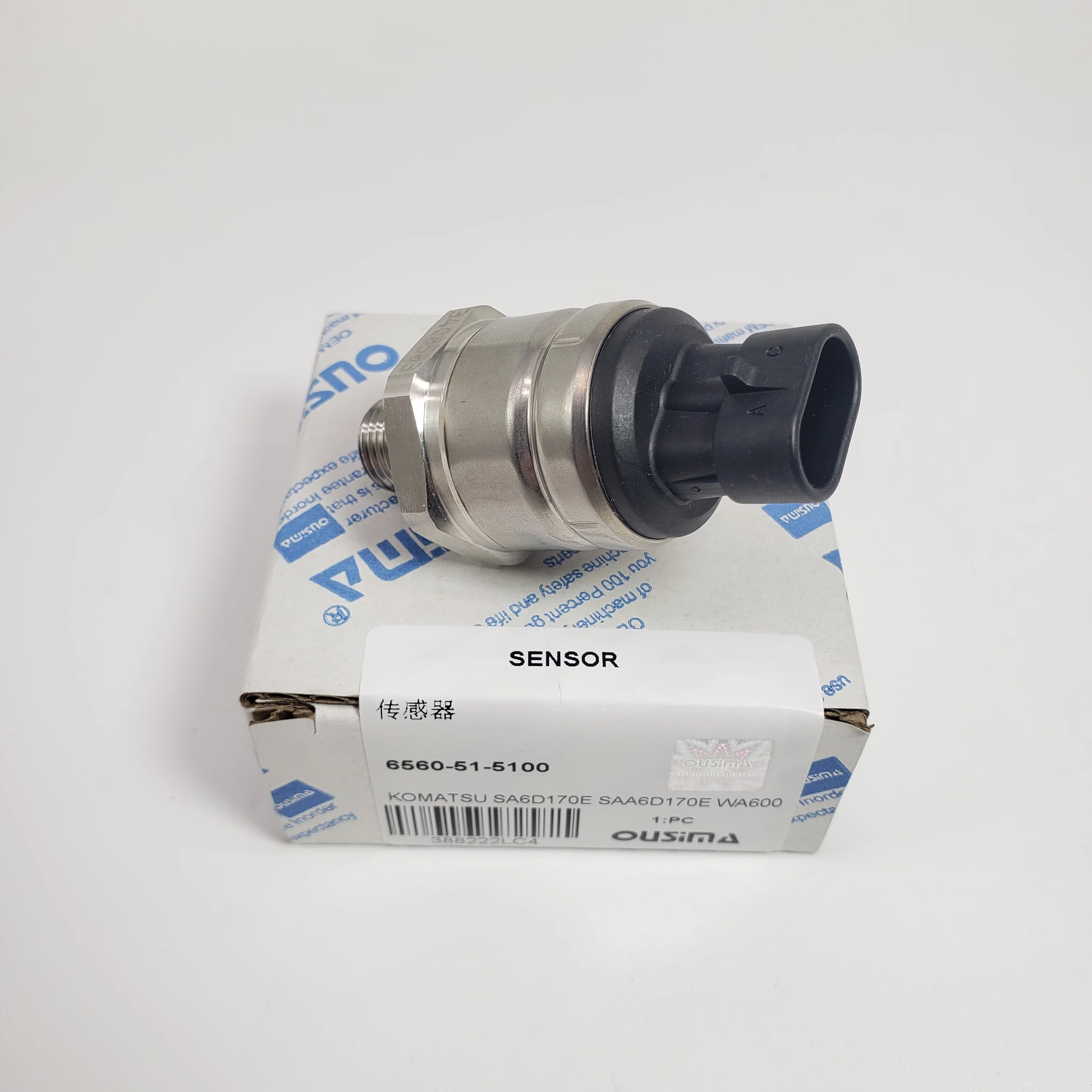 Komatsu SA6D170E SAA6D170E WA600 Sensor Ass'y 6560-51-5100