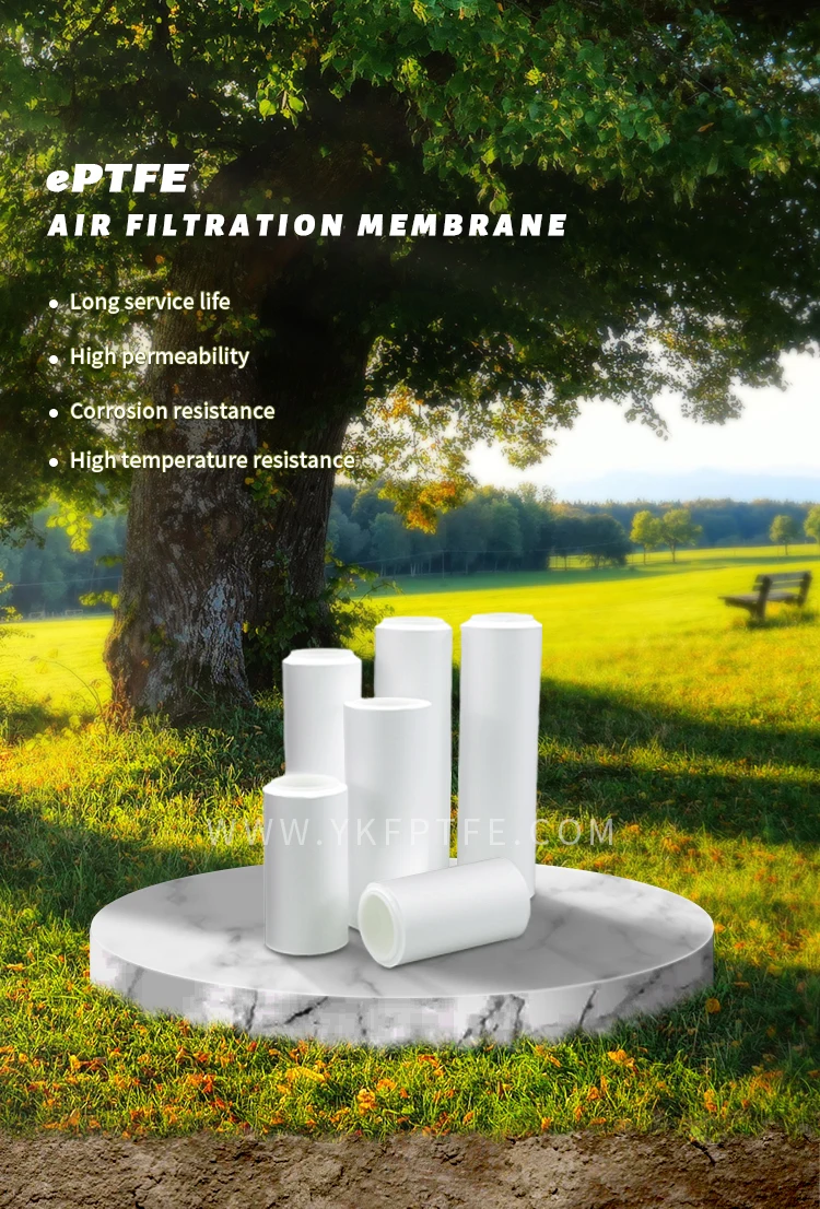 Unm Eptfe Air Purification Membrane Ptfe High Temperature Film Eptfe ...