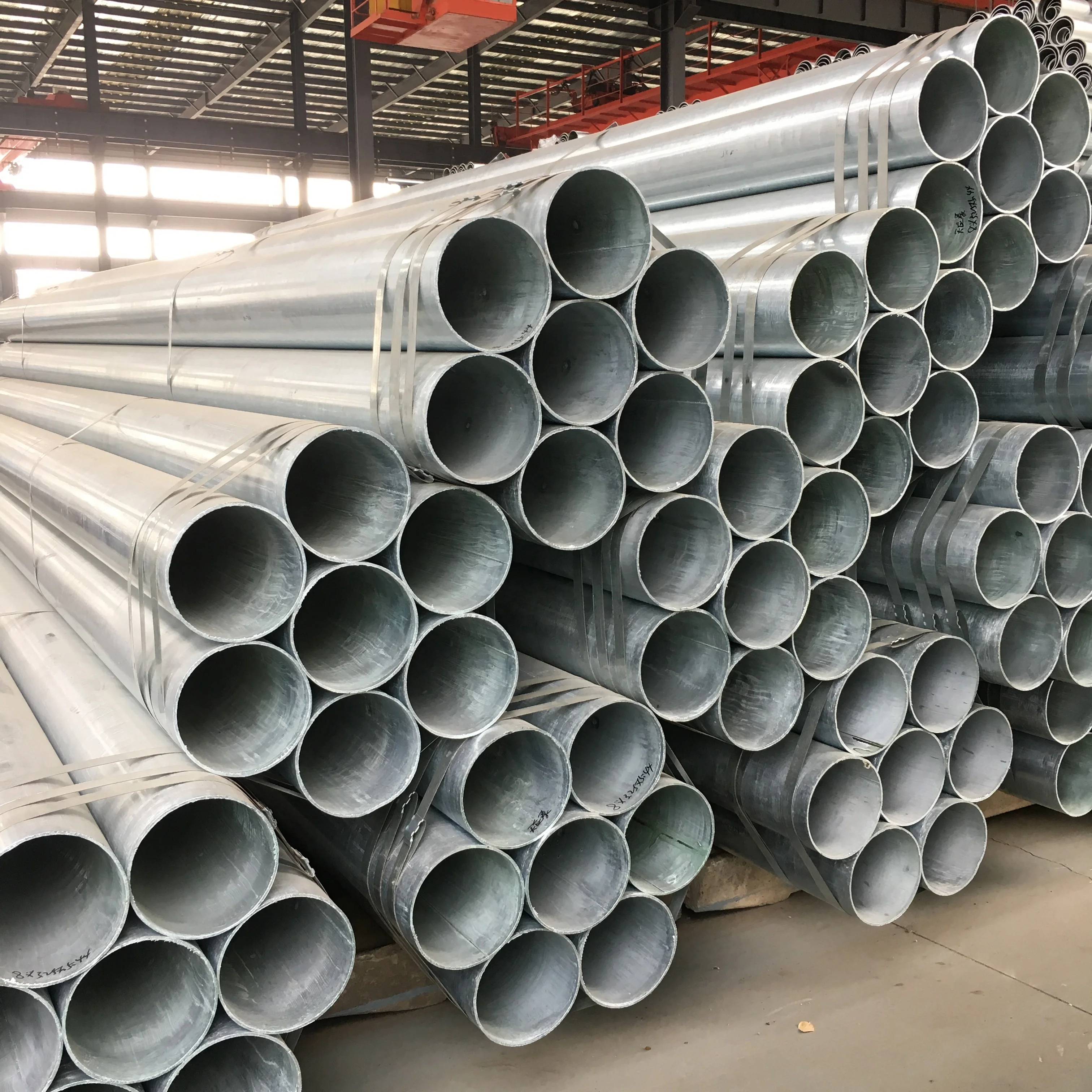 Hot Dip Greenhouse Construction Carport 200mm 6 Inch Schedule 40 ...