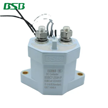 High Voltage Dc Contactor/relay Electromagnetism Type With Auxiliary Contact With Coil Voltage ...