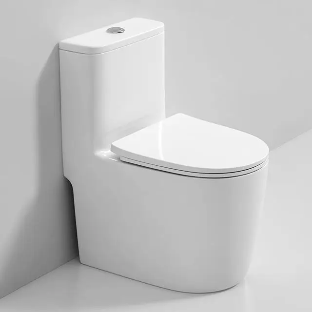 New Design White Floor Mounted Wc Dual Flush Bathroom Sanitary Ware ...