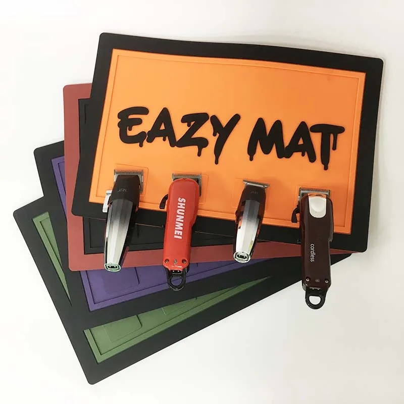 Customized Barber Mat with Magnet for Salon Hairdressing Salon Table ...