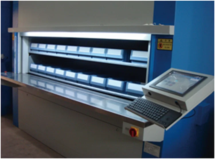 Vertical Carousel Storage Systems - High Efficiency