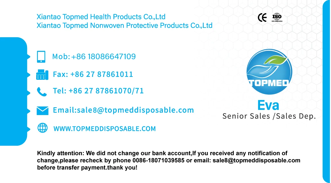 Topmed Surgical Sterile Gowns - Disposable & Ozone Disinfected