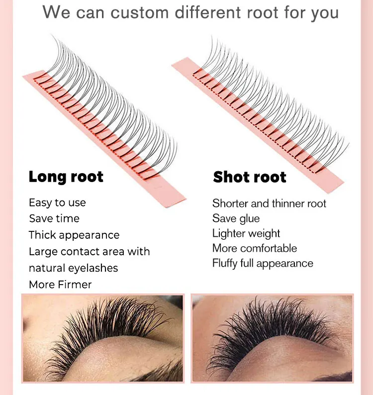 Mini Lash Fans and Fan Eyelashes Lashes Easy Fan Eyelashes Extention ...
