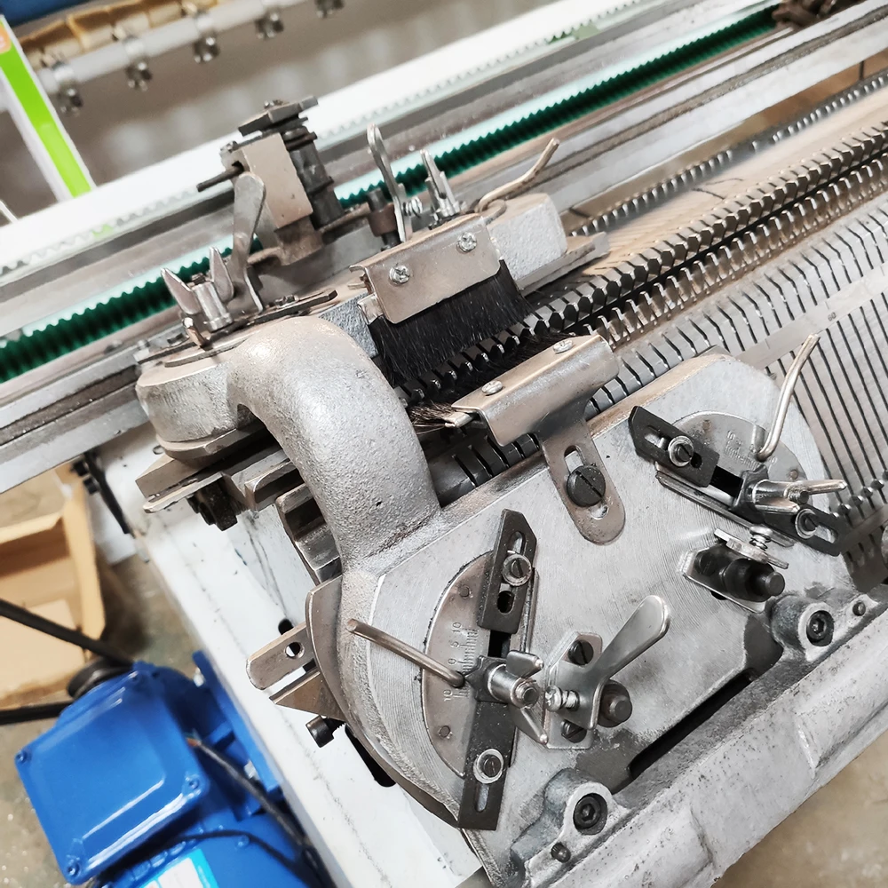 Semi Auto Flat Knitting Machine - 6 Colors & Sustainability