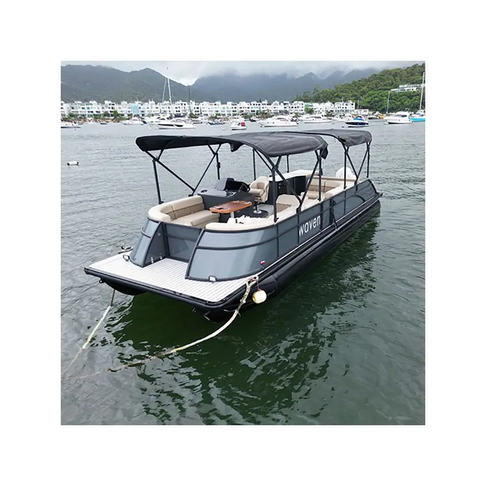 Comfort Yachts Luxury Control Panel Pontoon 8.5m 28 Feet Outside Width ...