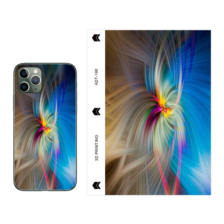 Transparent Back Sticker Film Mobile Phone Laminate Pvc 3d Relief ...