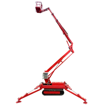 16m 18m Rotary Basket Electric Aerial Work Lift Platform Adjustable ...
