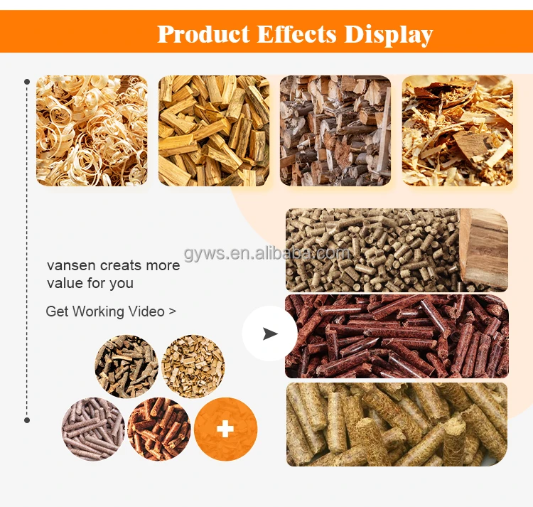 High Capacity Biomass Wood Pellet Machine - Vansen VSKL-200