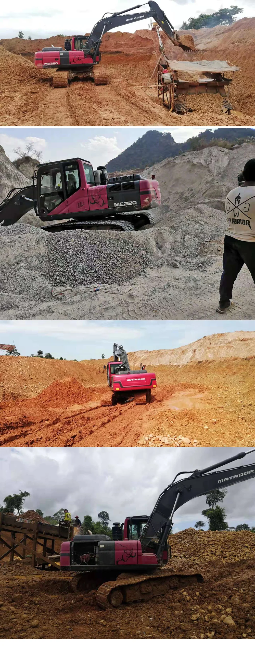 Building Material Shops Crawler Excavator Hydraulic Excavator Top ...