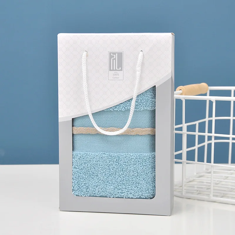 Gift Towel 120g Cotton Towel Gift Box High-end Companion Gift Custom ...