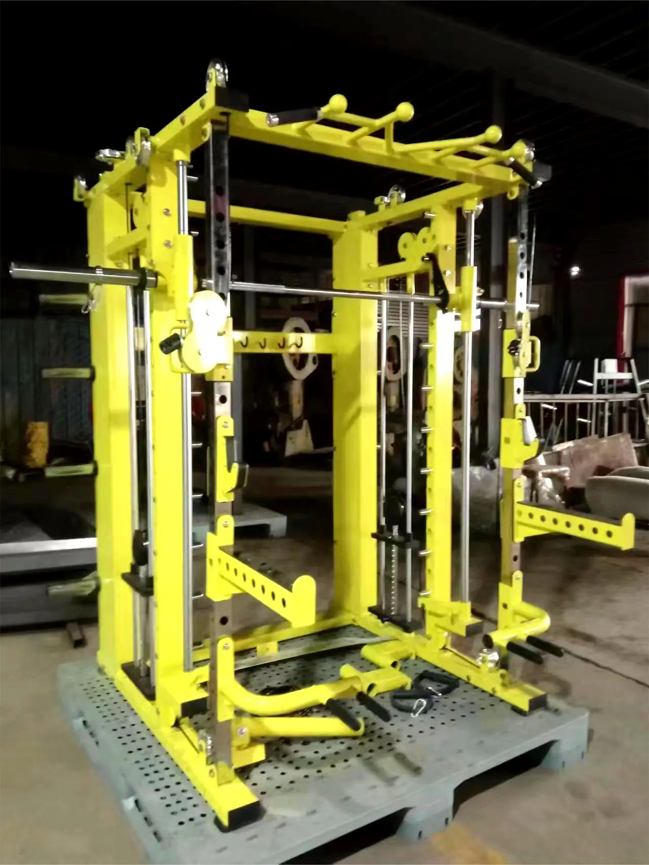 Multifunction Steel Smith Machine & Functional Trainer for Gym