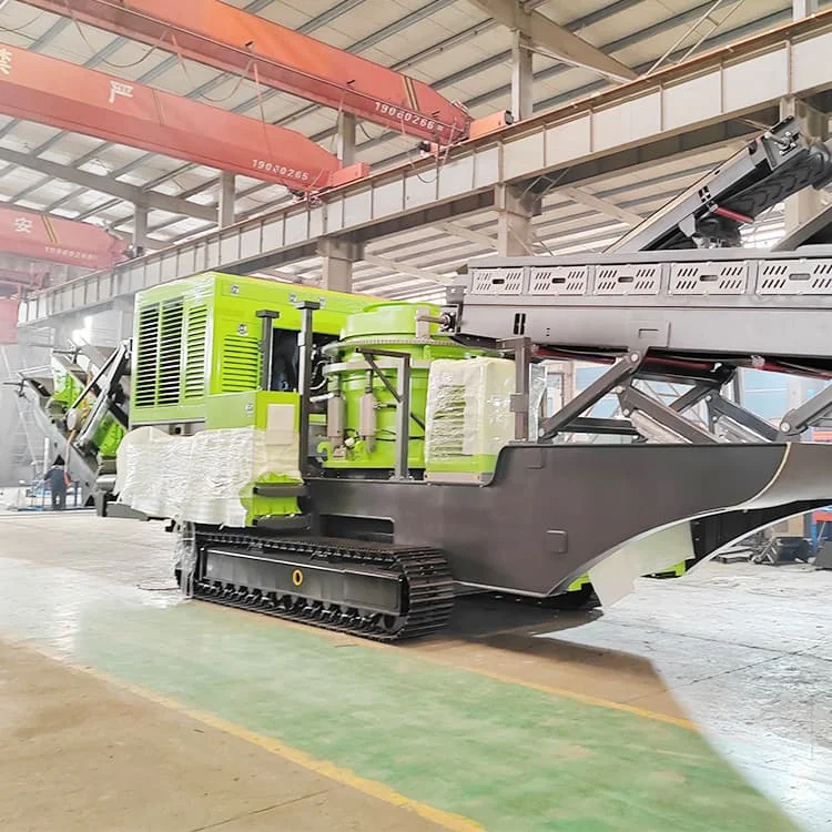 Factory Direct Concrete Waste Crushing 300Tph Mobile Cone Crusher Set ...