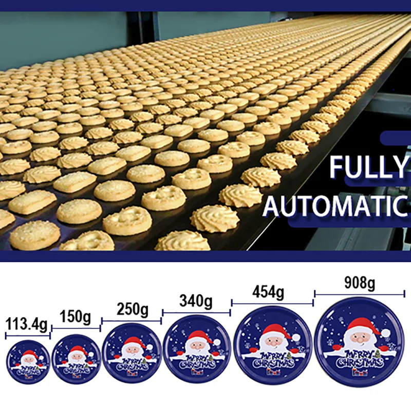Christmas Oem Cookies Tin Biscuits - Lailihong Butter Cookies