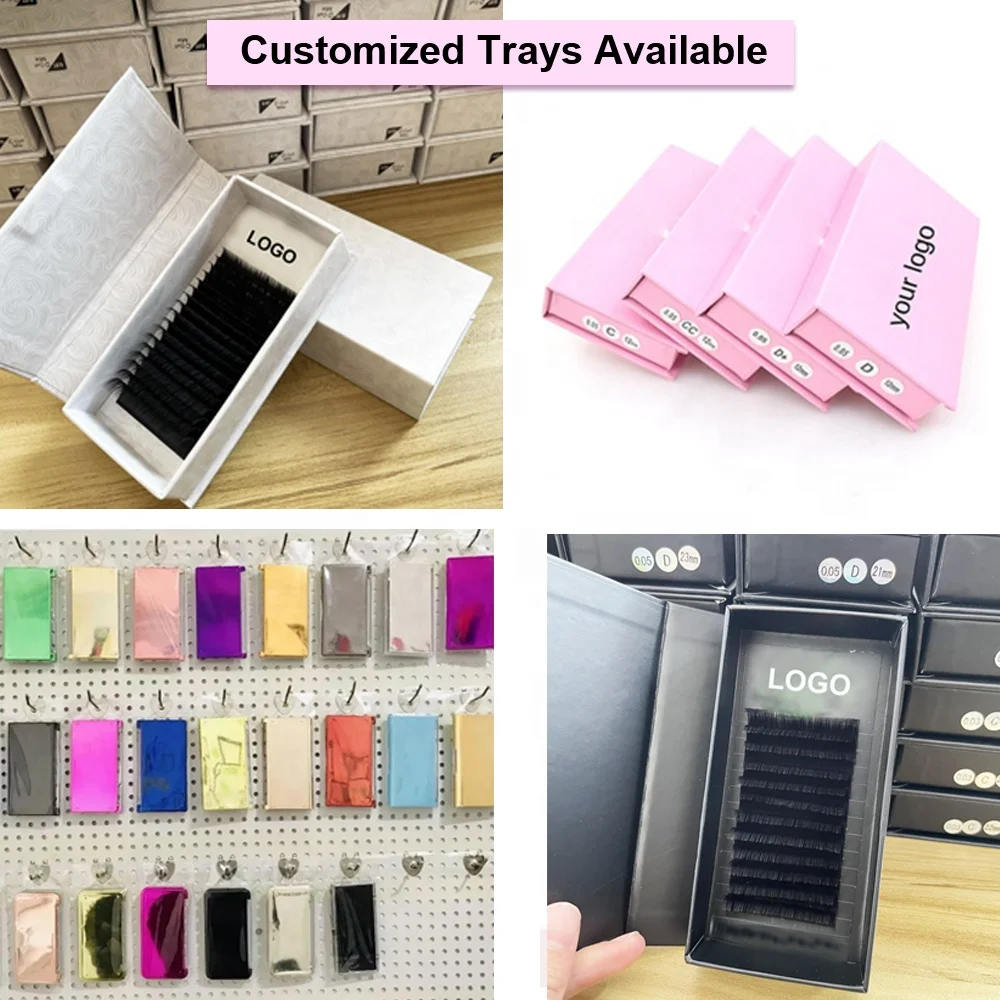 Silk Lash Trays - Premium Eyelash Extensions for Natural Look