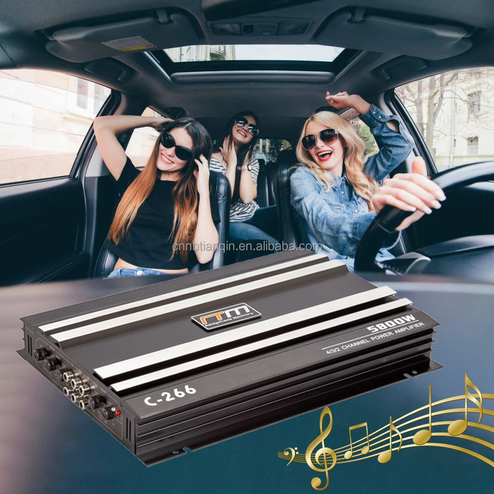4-Channel Car/Truck Audio Amplifier System Household Sundries-Watt ...