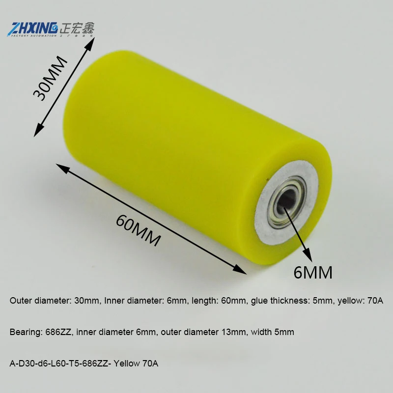 Custom Urethane-Coated Rubber Rollers Optimized for Machinery Use ...