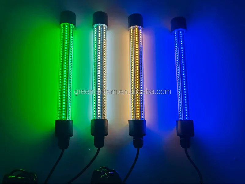 13W Fish Luring LED Lamp Underwater Flash Light Bait Deep Fish ...