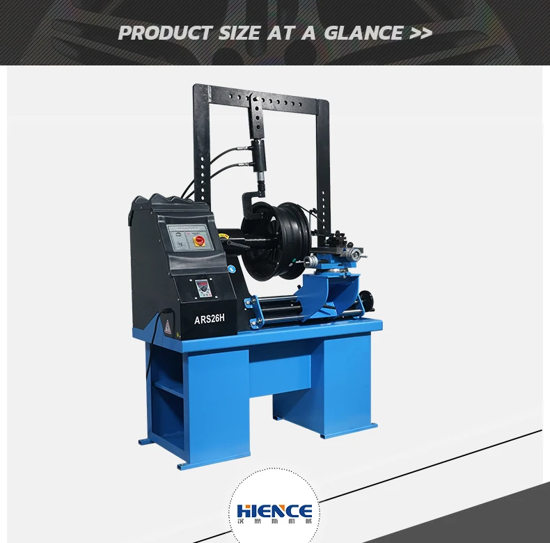 HIENCE Rim Straightening Lathe Machine - Repair Wheels