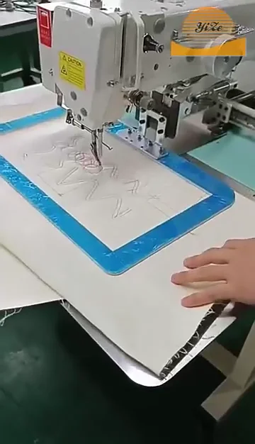 Industrial Electronic Automatic Computer Programmable Shoes Leather Template Pattern Sewing ...