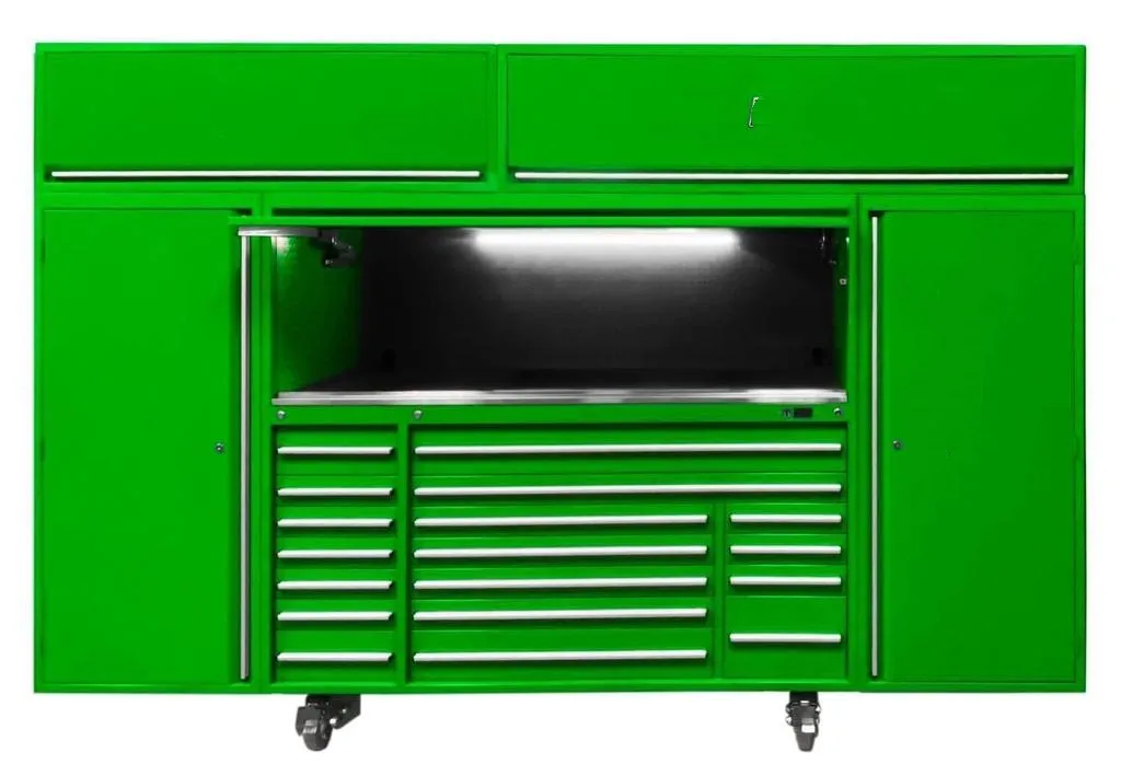 Workshop Cabinet Stainless Tool Cabinet For Car Tools Set Box Storage ...