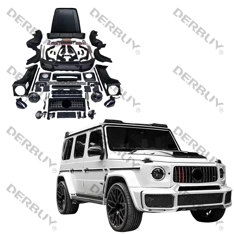 G class body kit exterior upgrade for B W463 G500 G350 upgrade to W463A ...
