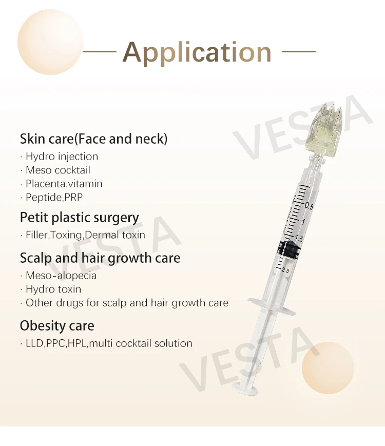 Popular Crystal Multi Needle Mesotherapy Injector Meso Therapy 9 Pins ...