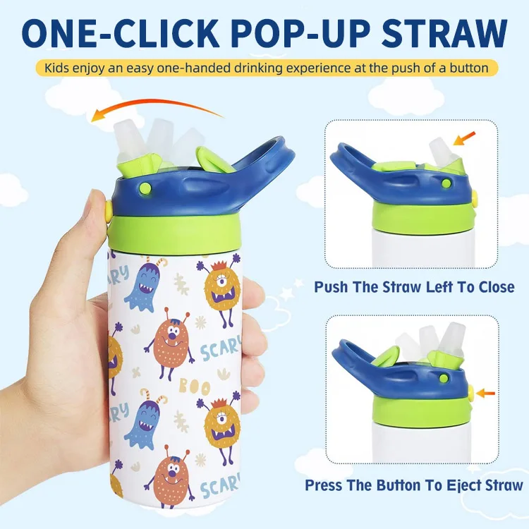 Hot Sale 12oz 20oz Stainless Steel Kids Water Botter Custom logo ...