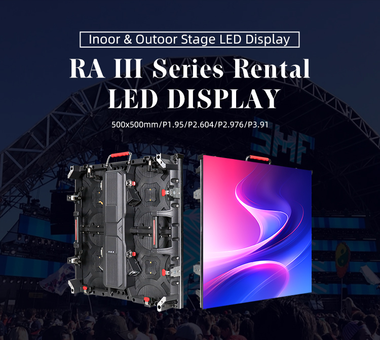 P3.91 Outdoor LED Display Screen - 500x500mm Seamless Splicing